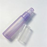 China Plastic Round Pocket Perfume Bottle 20ml Silk Screen Hot Stamping for sale