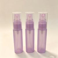 China Plastic Round Pocket Perfume Bottle 20ml Silk Screen Hot Stamping for sale
