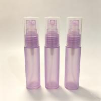 China Plastic Round Pocket Perfume Bottle 20ml Silk Screen Hot Stamping for sale