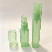 China Plastic Square 20ml Perfume PP Cosmetic Bottle Makeup Spray Bottle for sale