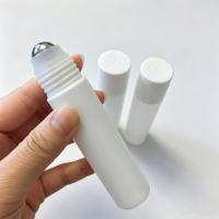 China 30ml Frosted Roll On Bottle With Ball For Eye Gel And Cream Plastic Packaging for sale