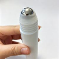 China 40ml Plastic Eye Gel Roll On Bottle With Steel Ball Essential Oil Roller Bottles for sale