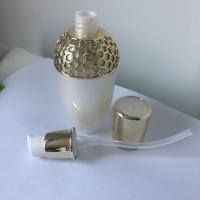 China Gold 30ml 50ml 100ml Acrylic Cosmetic Bottle PMMA Lotion Pump Bottle for sale