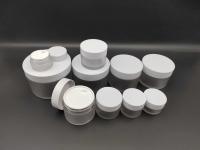 China 5g-250g Various Volumes Frosted PET Cosmetic Jar OEM ODM For Body Cream for sale