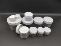 China 5g-250g Various Volumes Frosted PET Cosmetic Jar OEM ODM For Body Cream for sale