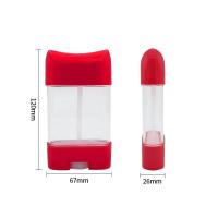 China Cosmetic Gel Deodorant Bottle 75ml AS&PP Material OEM / ODM for sale