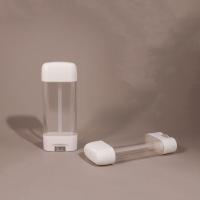 China AS&PP Empty Gel Deodorant Containers 80ml Silk Screen Printing for sale
