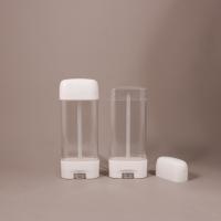 China AS&PP Empty Gel Deodorant Containers 80ml Silk Screen Printing for sale
