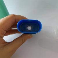 China Custom Logo Flat Shape Plastic Deodorant Twist Up Empty Containers 15g 20g for sale