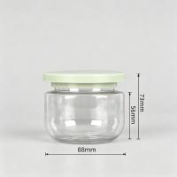 China Customized 250ml PET Cosmetic Jar For Face Cream Container Packaging for sale