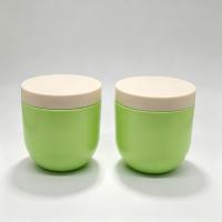 China Big Volume 500ml PET Cosmetic Jar For Body Cream Container Packaging for sale