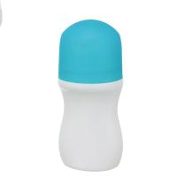 China 50ml  Plastic Roll On Deodorant Bottles Silk Screen Deodorant Containers Bulk for sale