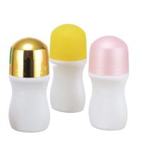 China 50ml  Plastic Roll On Deodorant Bottles Silk Screen Deodorant Containers Bulk for sale