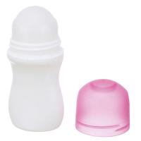 China 50ml  Plastic Roll On Deodorant Bottles Silk Screen Deodorant Containers Bulk for sale