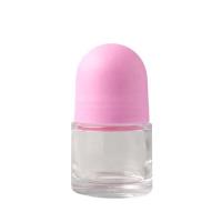 China OEM ODM 30ml 50ml 70ml Essential Oil  Glass Roll On Bottle With Plastic Ball for sale