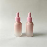 China BONA Frosted Glass Dropper Bottle 30ml For Essential Oil Packaging for sale