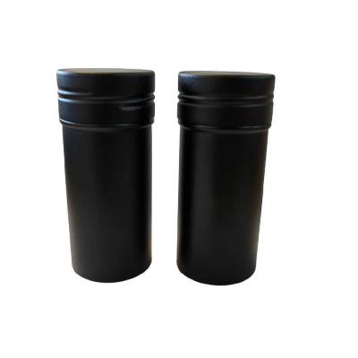 China Colored 75g Black Finish Aluminum Deodorant Container Stick For Men Body for sale