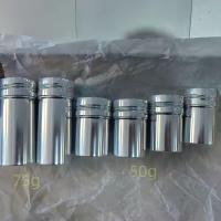 China Silver Color 50g Aluminum Cosmetic Bottle Deodorant Stick For Hair Styling Reference for sale