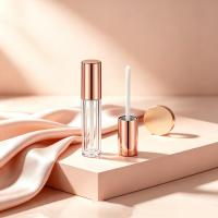 China OEM Screw Cap Lip Gloss Bottles Tube  19.5*103.5mm Silk Screen Printing for sale