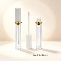 China Screw Cap Cosmetic Lip Gloss Tube Offset Printing Size 18*120mm for sale