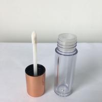 China OEM Screw Cap Lip Gloss Bottles Tube  19.5*103.5mm Silk Screen Printing for sale