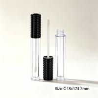 China D18*124.3mm PS Round Lip Gloss Tubes For Cosmetic Tube Packaging for sale