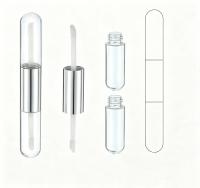 China Offset Printing Two Headings Lip Gloss Tube For Cosmetic 16*128.6mm for sale