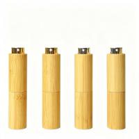 China Eco Friendly Bamboo Cosmetic Bottle 10ml Sprayer  For Perfume Cosmetic Oil And Lotion for sale