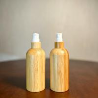China Eco Friendly Bamboo Cosmetic Spray Bottle 10ml 15ml 20ml 30ml 50ml 100ml for sale