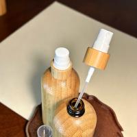 China Eco Friendly Bamboo Cosmetic Spray Bottle 10ml 15ml 20ml 30ml 50ml 100ml for sale