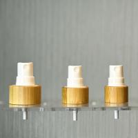 China 18/20/24 Neck Bamboo Cosmetic Sprayer PP Cap For Perfume Spraying Lotion for sale