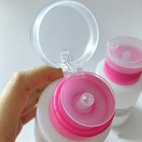 China 150ml 180ml 200ml HDPE Nail Polish Remover Bottle Round D56mm 33/410 for sale