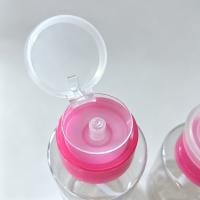China 150ml 200ml PET Nail Polish Remover Bottle For Plastic Round Bottle Packaging for sale