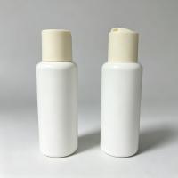 China 80ml HDPE Lotion Bottle With Disc Cap Plastic Bottle For Lotion Skin Care Product for sale