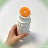 China Sizes Available 5-layer D50mm Silicone Brush Cosmetic Tube Plastic Tubes for Shower Gel Cream for sale