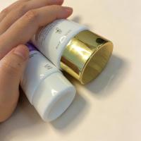 China D40mm Oval Shape Plastic Cosmetic Tube for Cream and Lotion with Stamping and Silk Printings for Packaging for sale