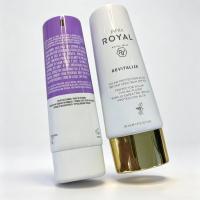 China D40mm Oval Shape Plastic Cosmetic Tube for Cream and Lotion with Stamping and Silk Printings for Packaging for sale