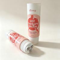 China D40mm Roll on Tube With Three Steel Balls Applicator for Cosmetic Essential Oil Tube Packaging for sale