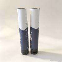 China D30mm M15 Aluminum Cosmetic Tube With Flip top Cap For Cosmetic Metal Tube Packaging for sale