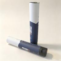 China D30mm M15 Aluminum Cosmetic Tube With Flip top Cap For Cosmetic Metal Tube Packaging for sale