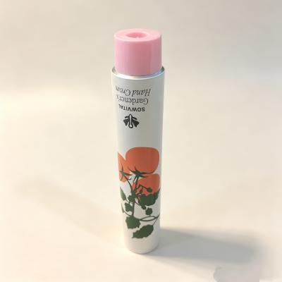 China D30mm M11 Cosmetic Metal Tube With Screw on Cap For Cosmetic Aluminum Tube Packaging for sale