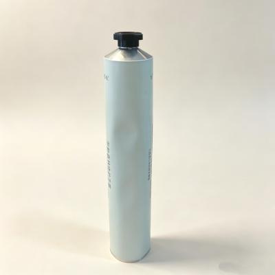 China D30mm Octagonal Cap Aluminum Cosmetic Tube For Cosmetic Metal Packaging for sale