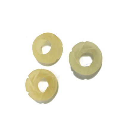 China Pressure Foot Disk Insert Flexible Plastics For CNC PCB Hitachi Driller Machines Yellow for sale