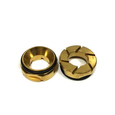China Large Hole Metal Slotted Pressure Foot for PCB CNC Hitachi Machine High Precision for sale