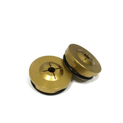 China Metal Small Hole with Slotted Pressure Foot Insert used for Hitachi Machines OEM Available for sale