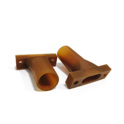 China PCB CNC Schmoll/Takisawa Machine Brown Plastic Pressure Foot Part Vacuum Tube OEM Available for sale