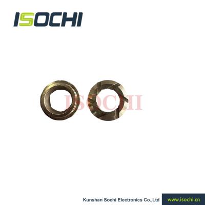 China Qianghua (Stainless Steel Titanium Plating) Pressure Foot Disk Insert For Qianghua PCB Machine for sale