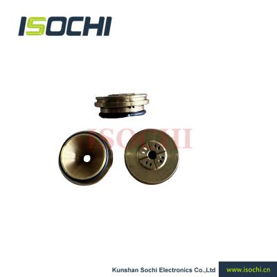 China Hitachi Small Hole New Style (Stainless Steel Titanium Plating) Pressure Foot Disk Insert For Hitachi PCB Machine for sale