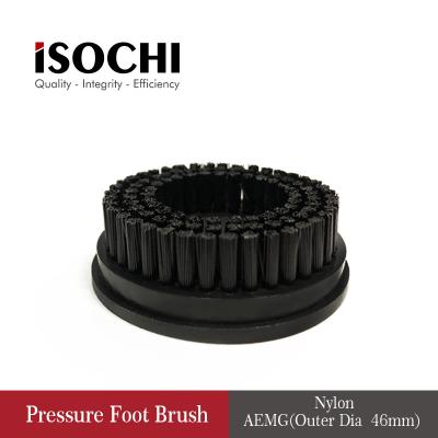 China Nylon Pressure Foot Brush 46mm Outside Diameter For AEMG Routing Machine for sale