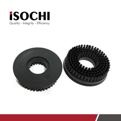 China Black Plastic Handle CNC PCB Pressure Foot Brush For Dachuan Router Machine for sale